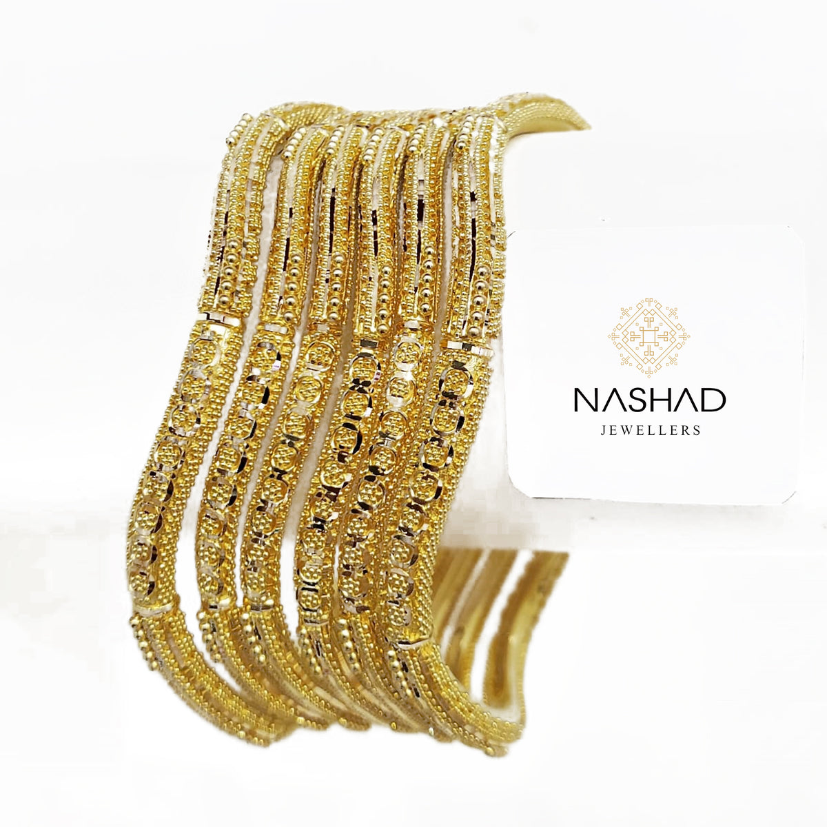 Amara Bangle Set 72.5g – Nashad Jewellers