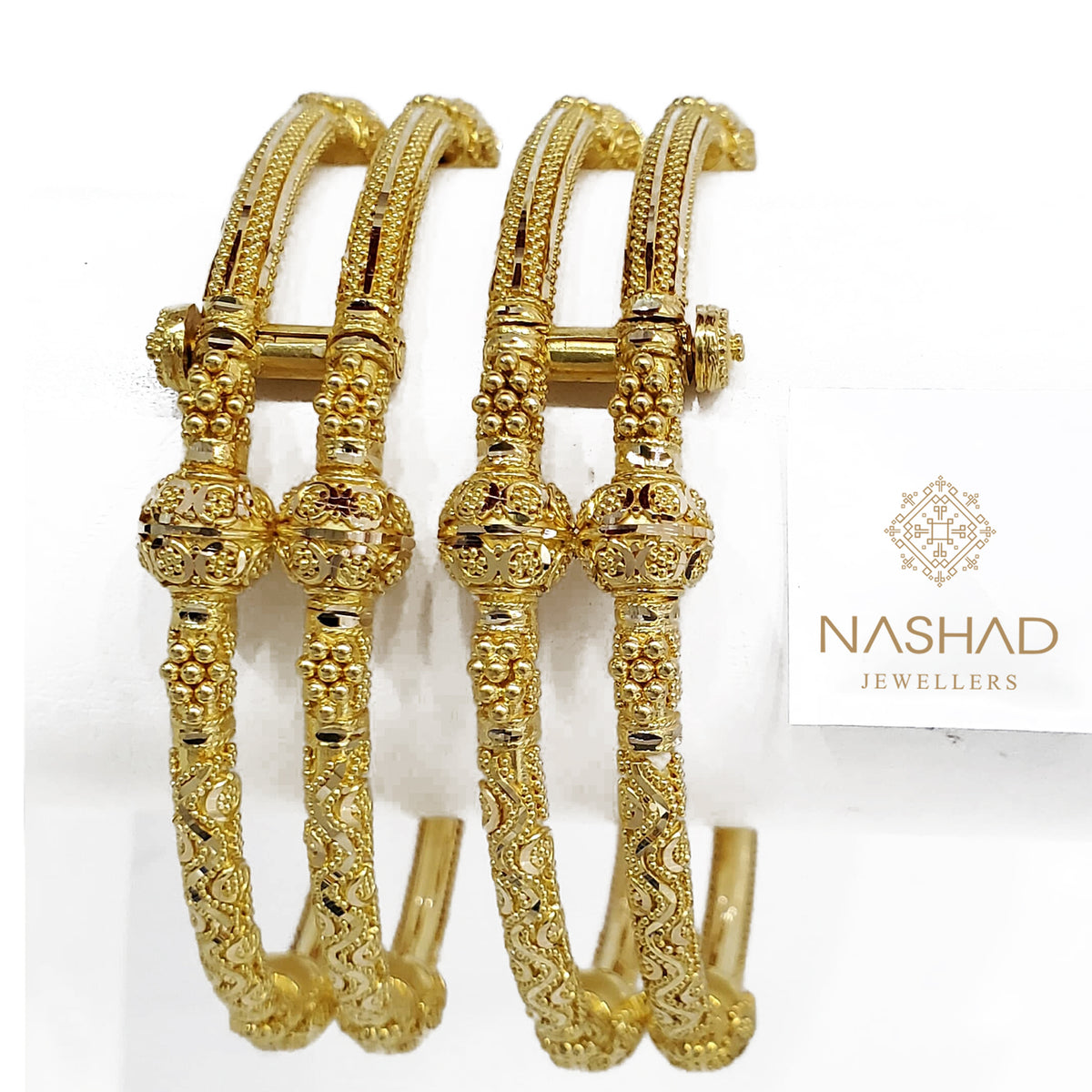 Jasmina Kareh Bangles 55.1g – Nashad Jewellers