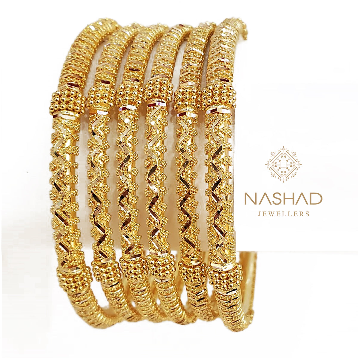 Urist Bangle Set 72g – Nashad Jewellers