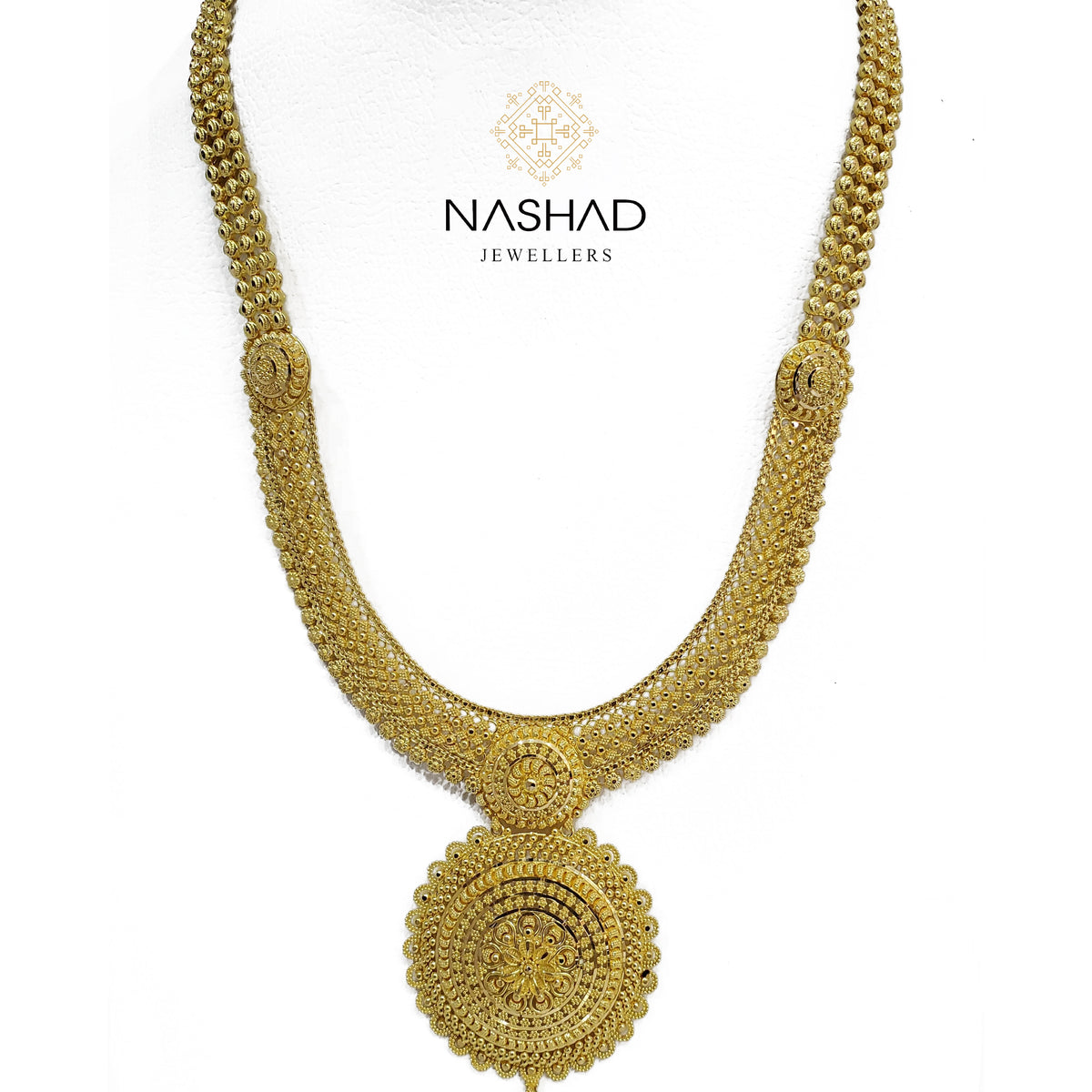 Sitara Bridal Necklace 58g – Nashad Jewellers